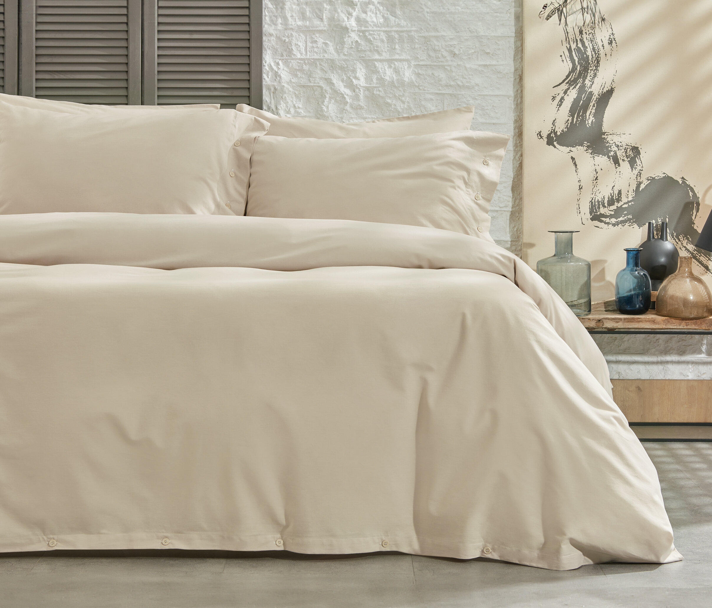 Plain Nevresim Takımı