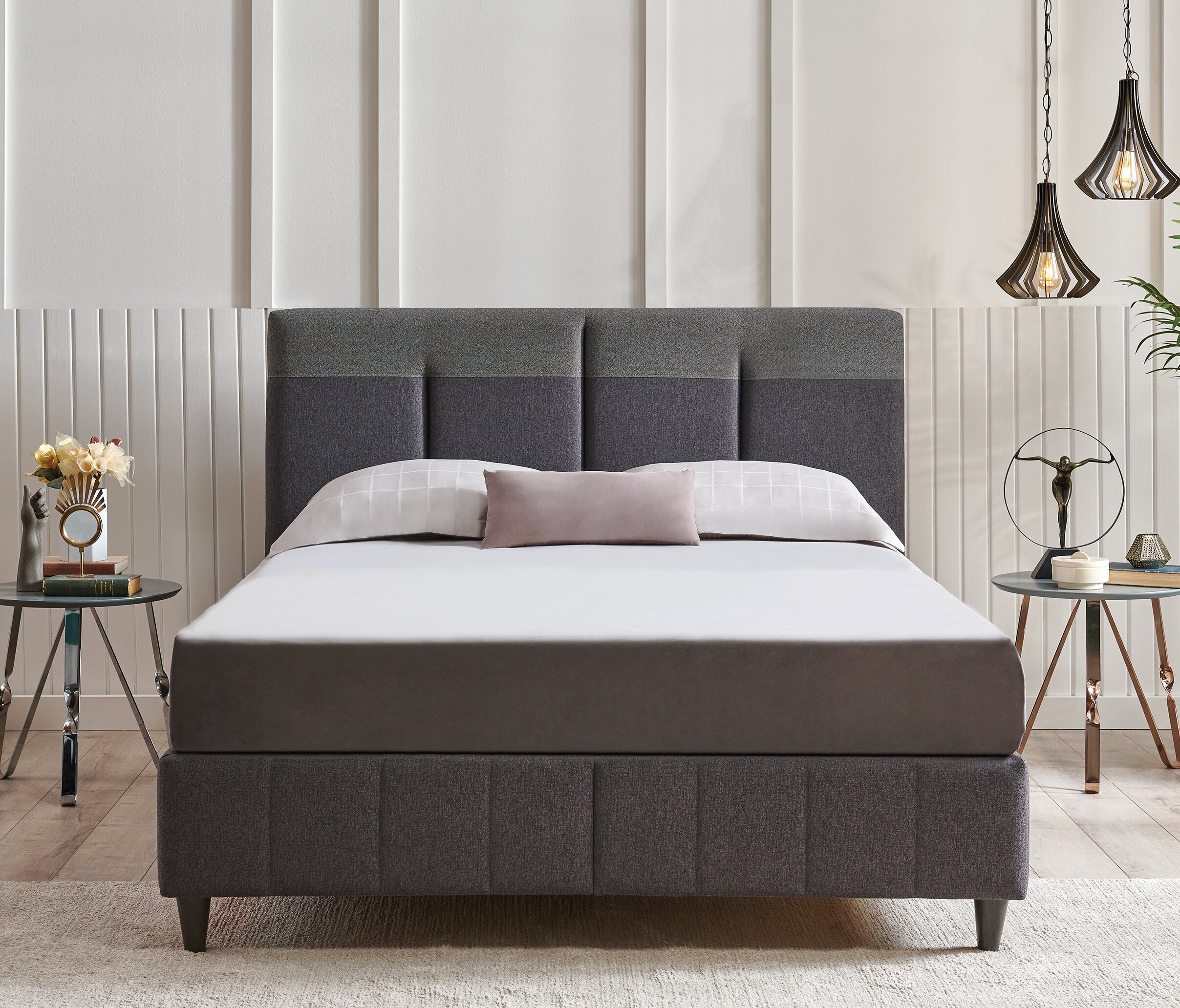 Dream Line 2'li Set Baza Başlık, 90x190 cm