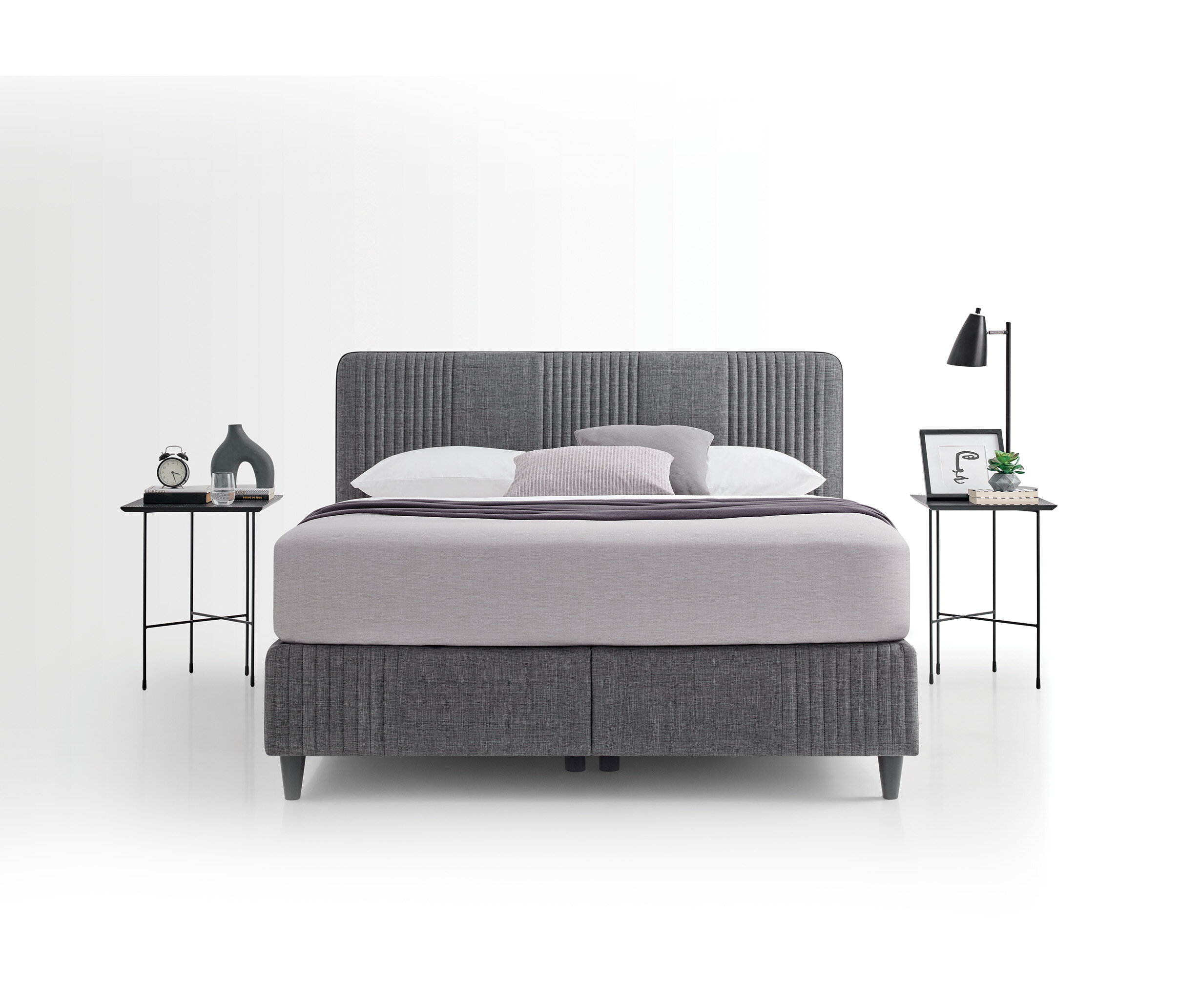 Wool Sense 2'li Set Baza Başlık, 90x190 cm