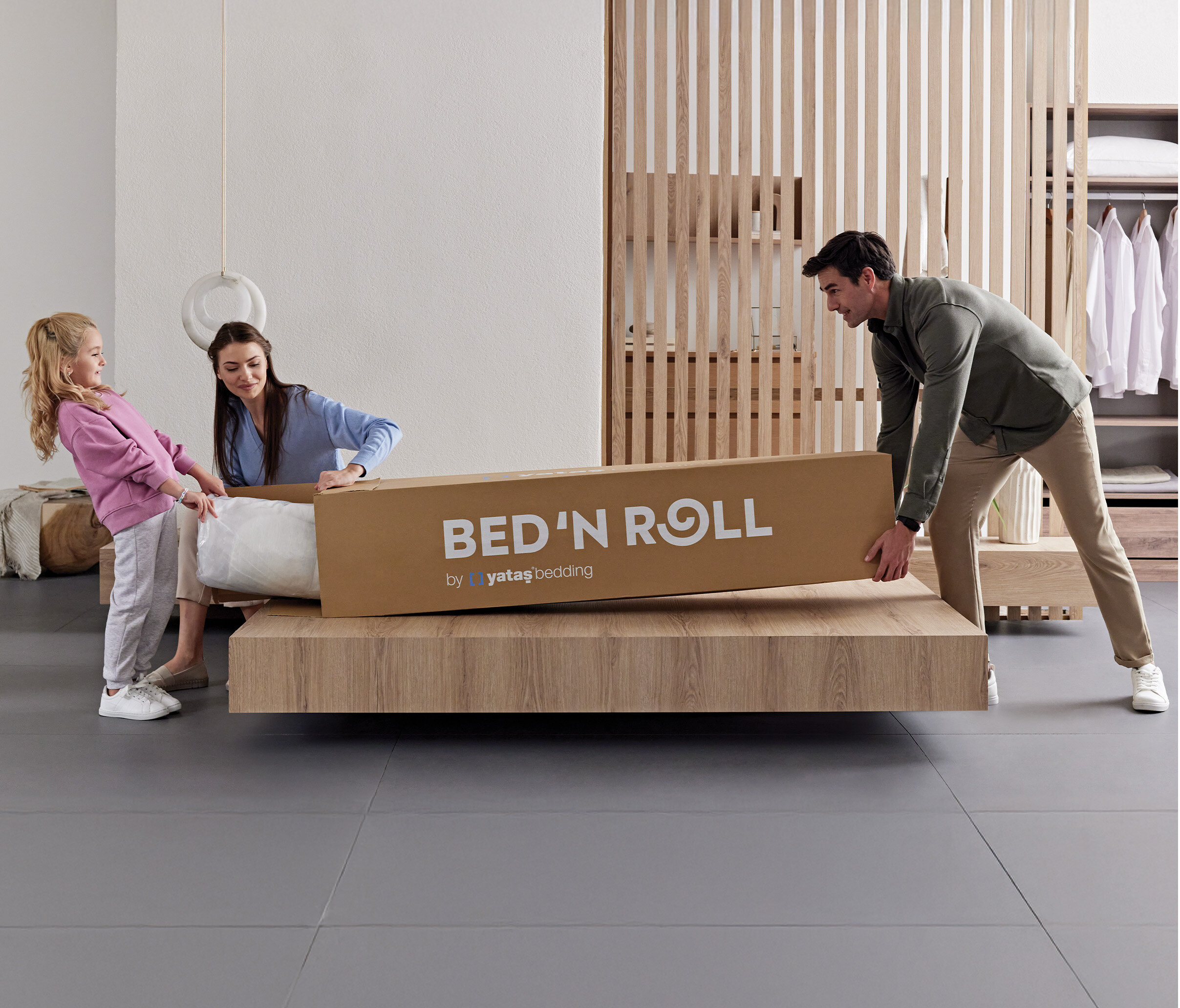 Dream Box Air Roll Pack Yatak, 90x190 cm